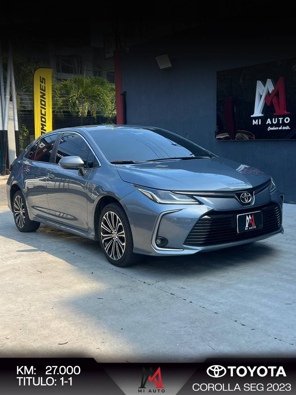 Toyota Corolla SEG 2023 - Mi Auto